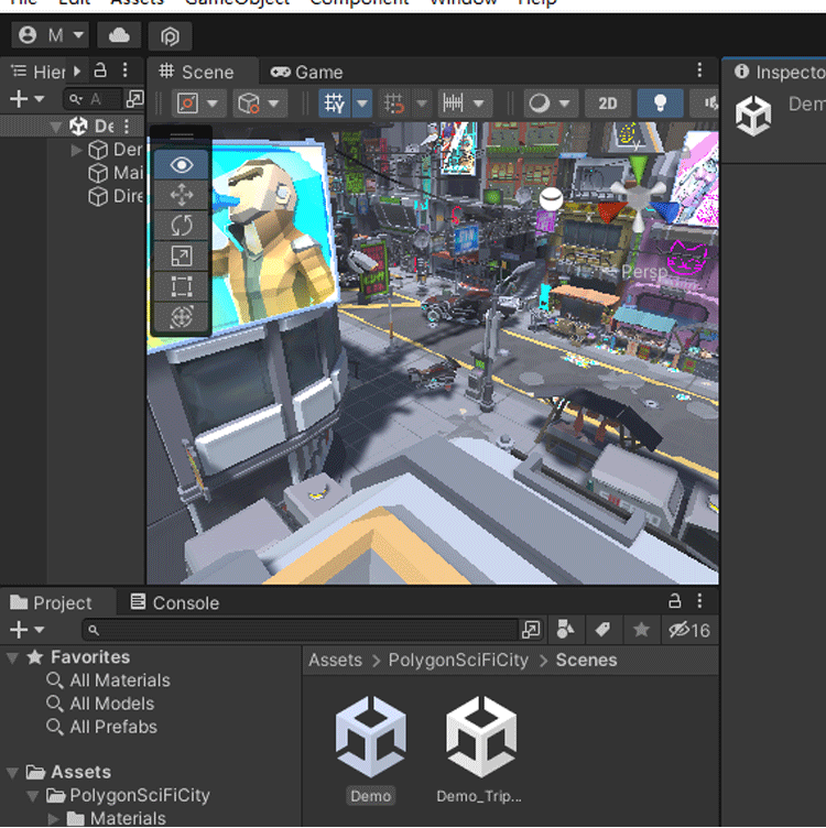 Unity3D科幻城市建筑武器U3D外星机器人POLYGON Sci-Fi City Pack - 场景模型 - 绘图狗-设计灵感素材集散地