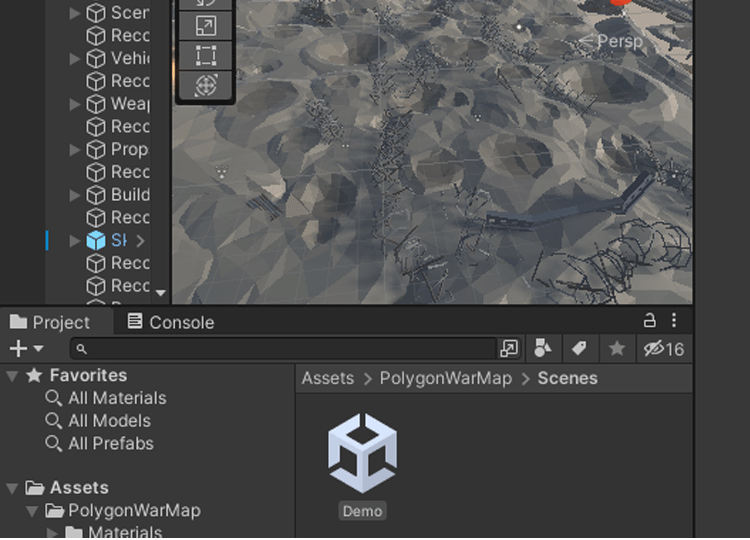 Unity3D战争战壕地形资产包U3D士兵飞机坦克武器POLYGON War Map - 道具模型 - 绘图狗-设计灵感素材集散地