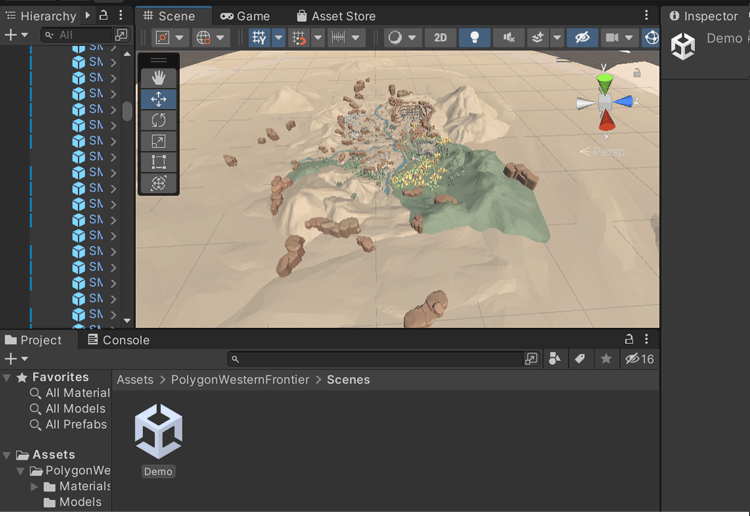 Unity3D西部游戏建筑武器人物酋长POLYGON Western Frontier Pack - 场景模型 - 绘图狗-设计灵感素材集散地