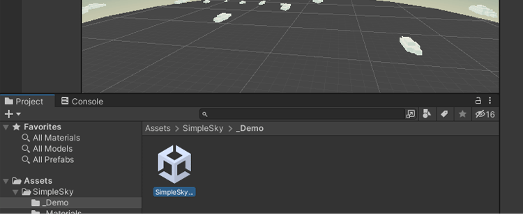 Unity3D像素风格简单天空U3D云朵太阳月亮星星模型资产Simple Sky - 粒子特效 - 绘图狗-设计灵感素材集散地