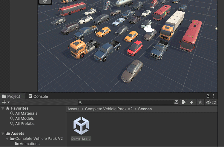 Unity交通工具汽车直升机模型U3D赛车货车Complete Vehicle Pack - 道具模型 - 绘图狗-设计灵感素材集散地