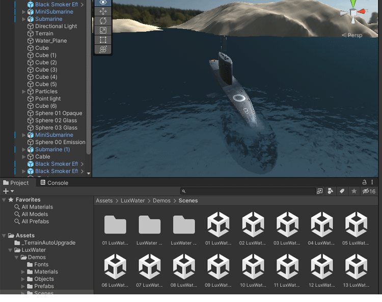 Unity3D水面渲染工具U3D资产包Lux Water - 道具模型 - 绘图狗-设计灵感素材集散地