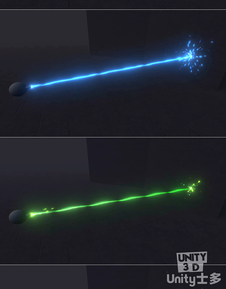 Unity3D科幻卡通枪械激光光束魔法特效粒子3D Lasers Pack 2.01 - 粒子特效 - 绘图狗-设计灵感素材集散地