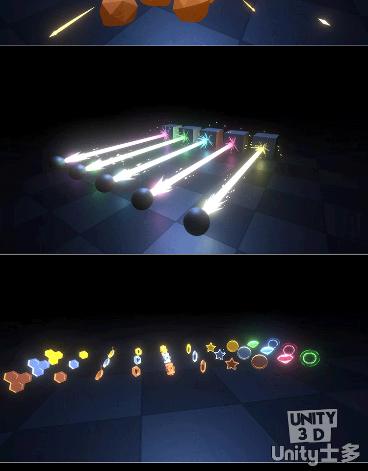 Unity3D超1000款卡通技能释放爆炸特效粒子Polygon Arsenal 1.21 - 粒子特效 - 绘图狗-设计灵感素材集散地