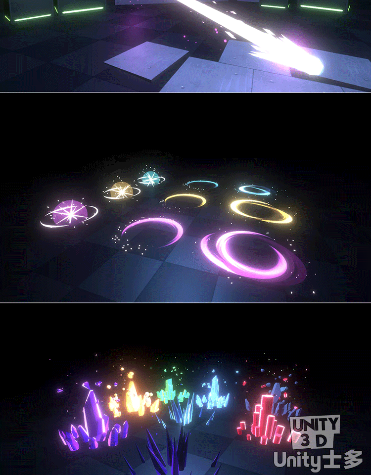 Unity3D超1000款卡通技能释放爆炸特效粒子Polygon Arsenal 1.21 - 粒子特效 - 绘图狗-设计灵感素材集散地