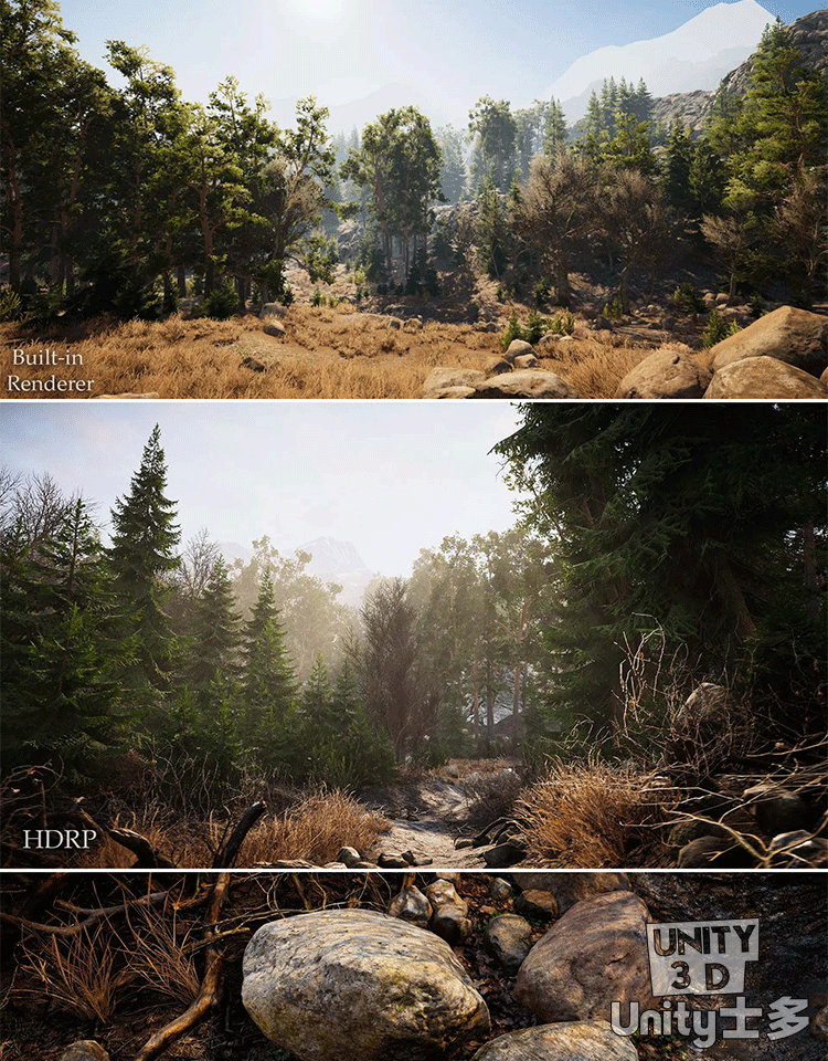 Unity写实3A森林场景模型Real Landscapes - Valley Forest 1.0.2 - 场景模型 - 绘图狗-设计灵感素材集散地