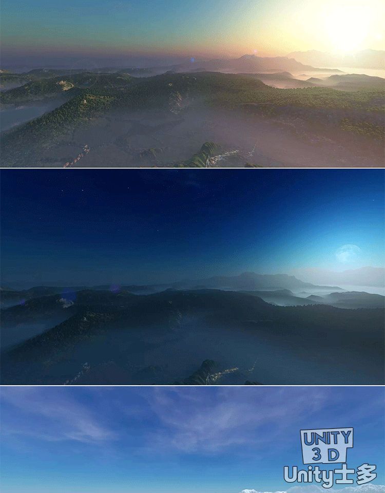 Unity3D动态天空盒子系统U3D粒子AzureSky Dynamic Skybox v7.1.2 - 其他 - 绘图狗-设计灵感素材集散地