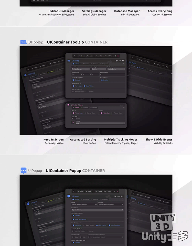 Unity3D用户界面设计动画管理系统U3D插件Doozy UI Manager 4.8.0 - 其他 - 绘图狗-设计灵感素材集散地