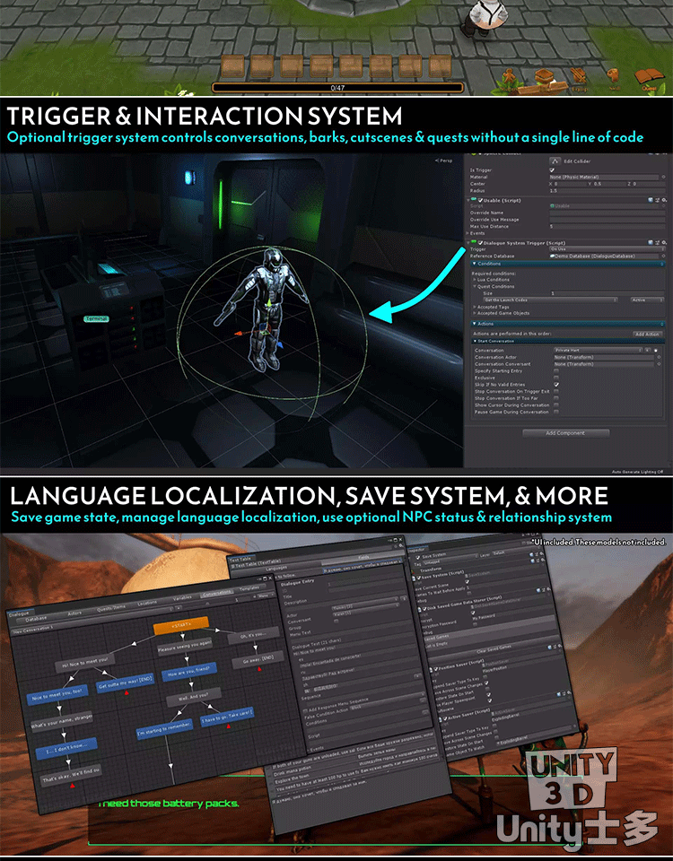 Unity3D交互式游戏对话系统Dialogue System for Unity v2.2.34 - 其他 - 绘图狗-设计灵感素材集散地