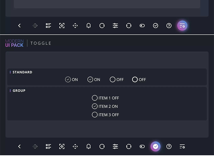 Unity 扁平化现代简约UI界面开发包unity3DModern UI Pack 5.5.11 - 其他 - 绘图狗-设计灵感素材集散地