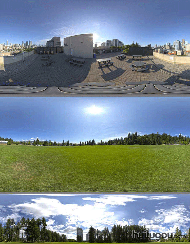 poliigon城市建筑户外湿地树林高清HDRI环境贴图exr格式布光素材 - HDRI环境贴图 - 绘图狗-设计灵感素材集散地