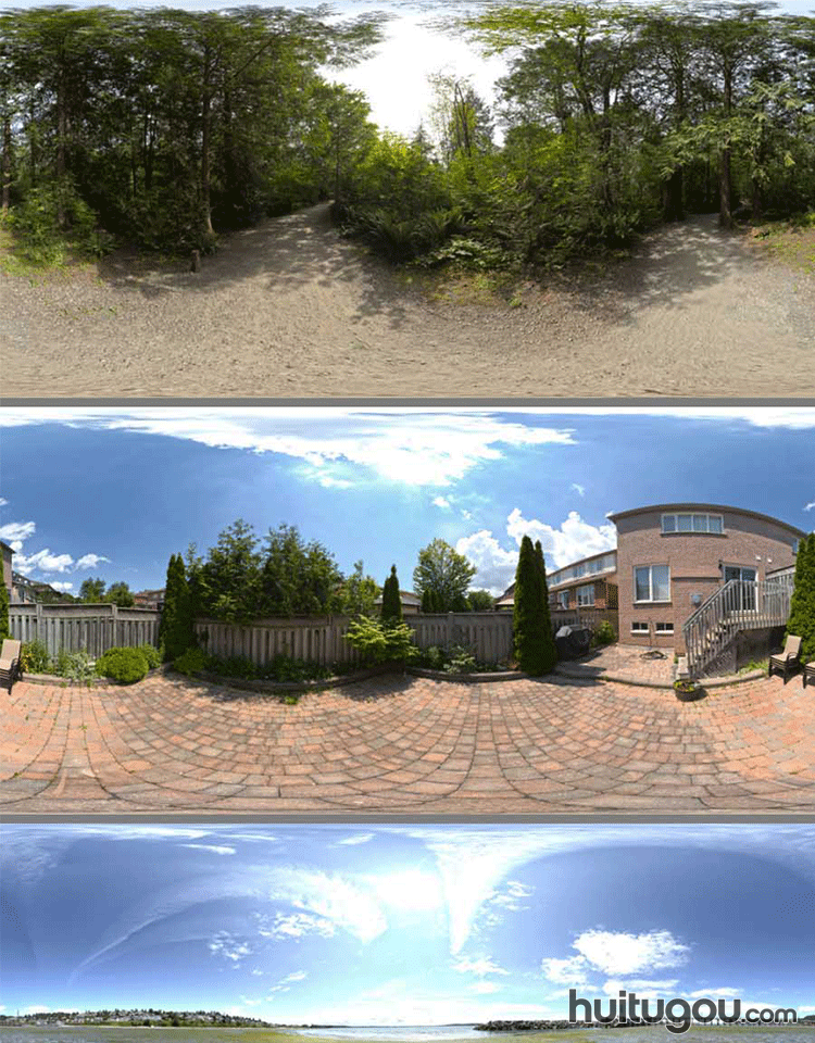 poliigon城市建筑户外湿地树林高清HDRI环境贴图exr格式布光素材 - HDRI环境贴图 - 绘图狗-设计灵感素材集散地