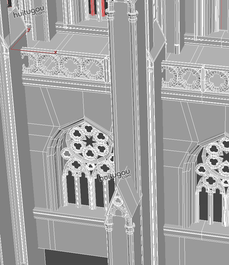 欧洲暗黑史诗般哥特式城堡建筑3D模型套件Kitbash3D – Gothic - KitBash3D模型 - 绘图狗-设计灵感素材集散地