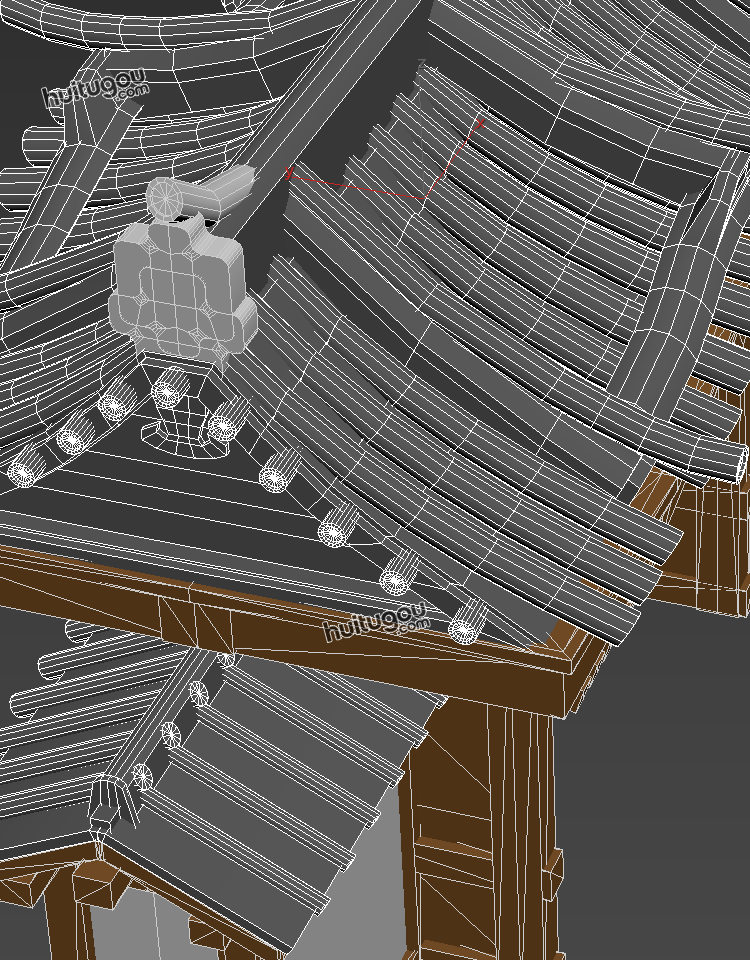 幕府时代日本宝塔寺庙东方哲学建筑3D模型Kitbash3D – Edo Japan - KitBash3D模型 - 绘图狗-设计灵感素材集散地